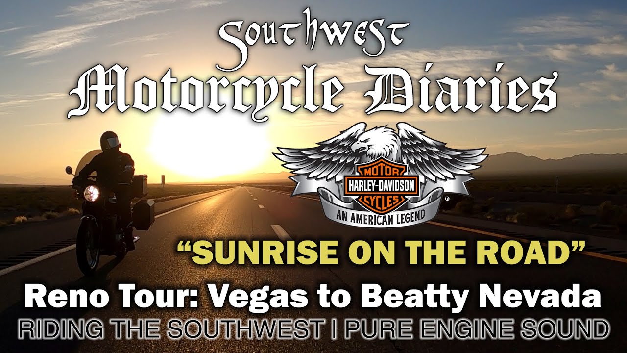 Revving through Nevada: Motorcycle Road Trip from Vegas to Beatty - YouTube