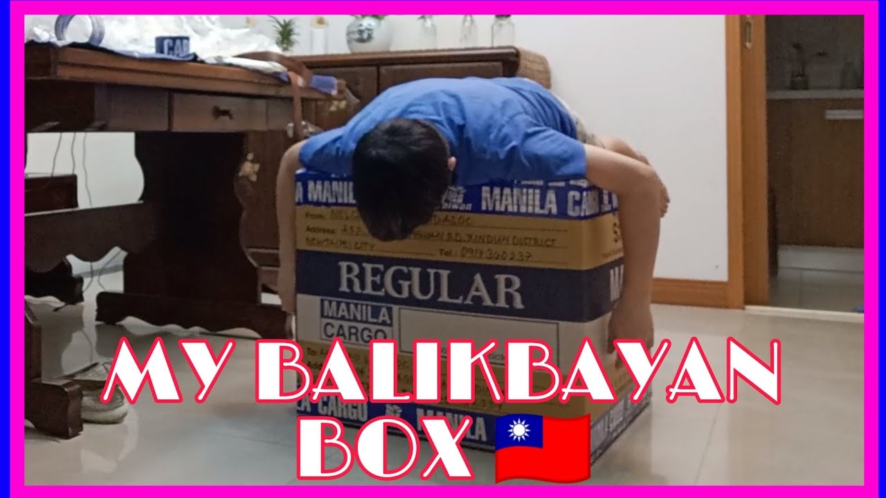 EASY WAY OF WRAPPING BALIKBAYAN BOX || Nelcar Comique - YouTube
