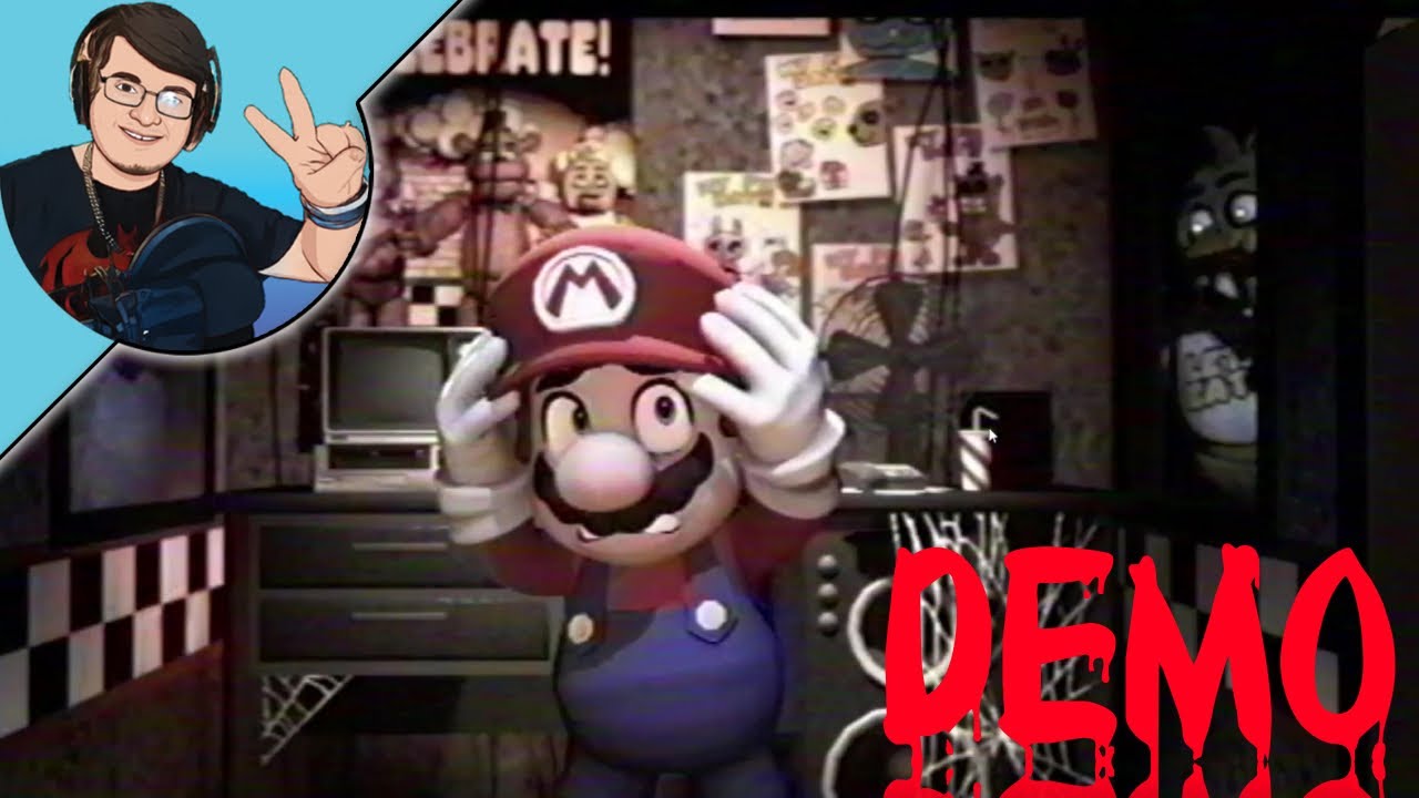 MARIO IN FNAF?! | Mario In Animatronic Horror Demo - YouTube