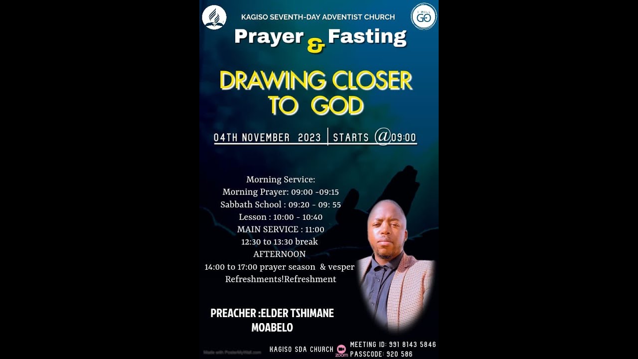Kagiso SDA's Sabbath Fasting and Prayer Day - YouTube