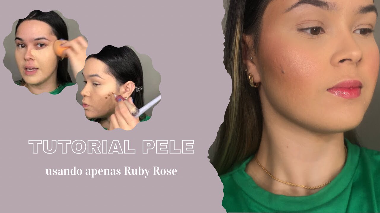 Maquiagem usando só Ruby Rose - YouTube