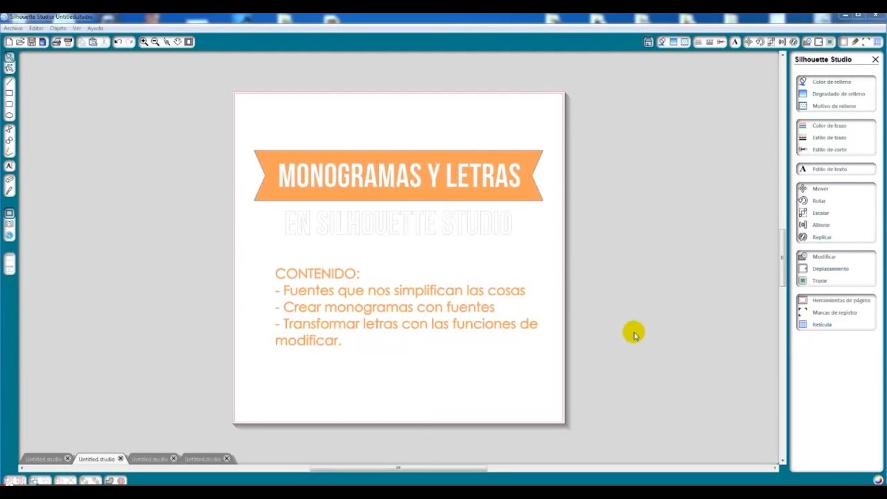 Consejos y ejemplos para crear Monogramas y Letras (Español) - YouTube