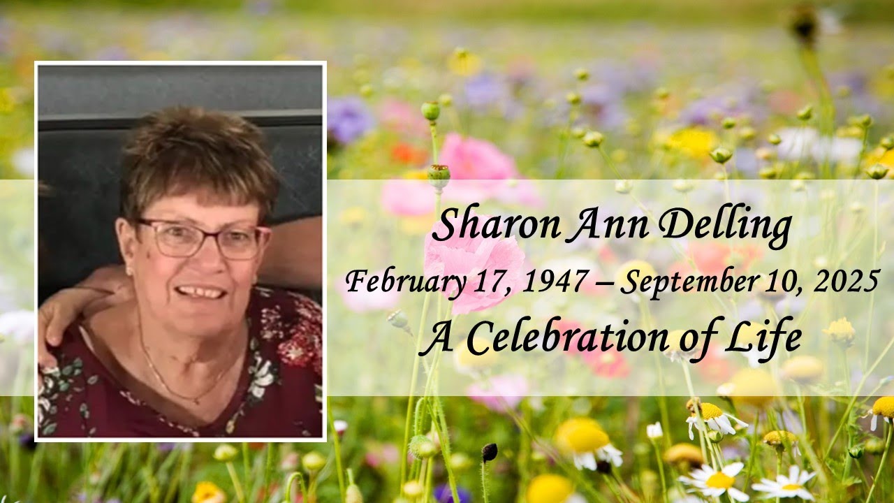 Sharon Ann Delling - Celebration of Life Service - YouTube