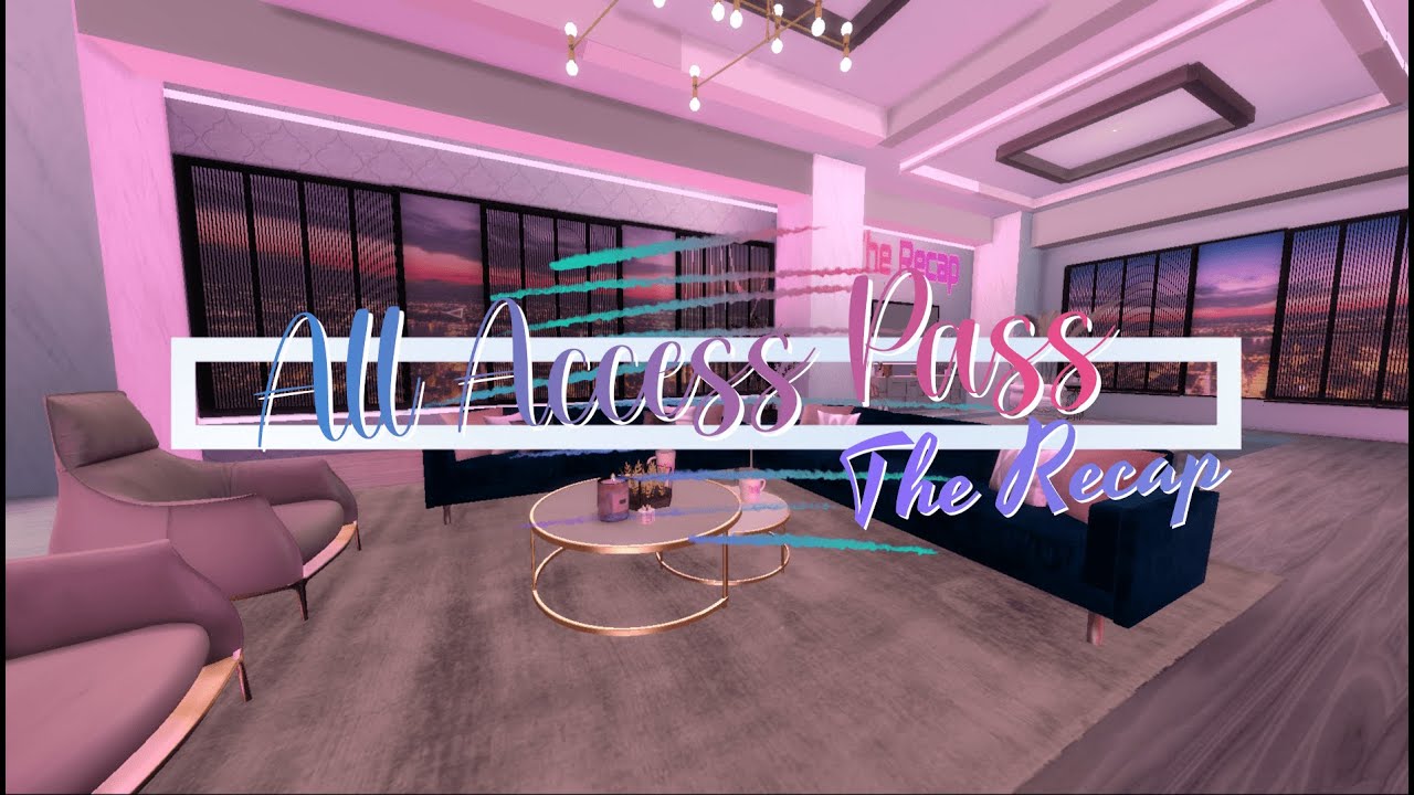 All Access Pass To The Recap A Sims 4 Talk Show| Stop Motion Build ...