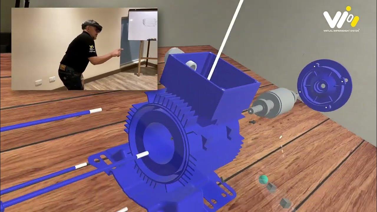 Mantenimiento motor - Realidad Mixta - YouTube