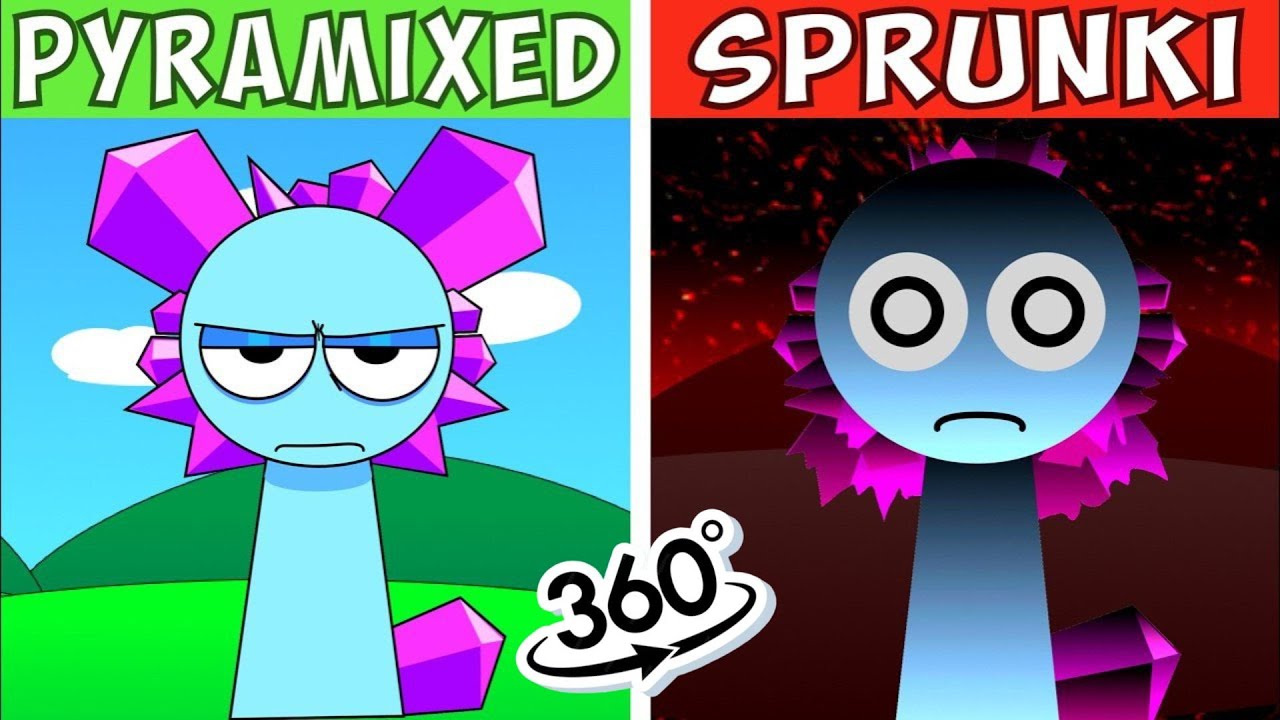 360 VR | Incredibox Sprunki | UPDATE Pyramixed VS Sprunki Style - YouTube