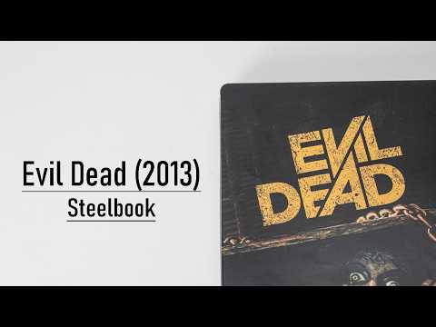 Evil Dead 2013 4K UHD Blu-Ray SteelBook Flip Through