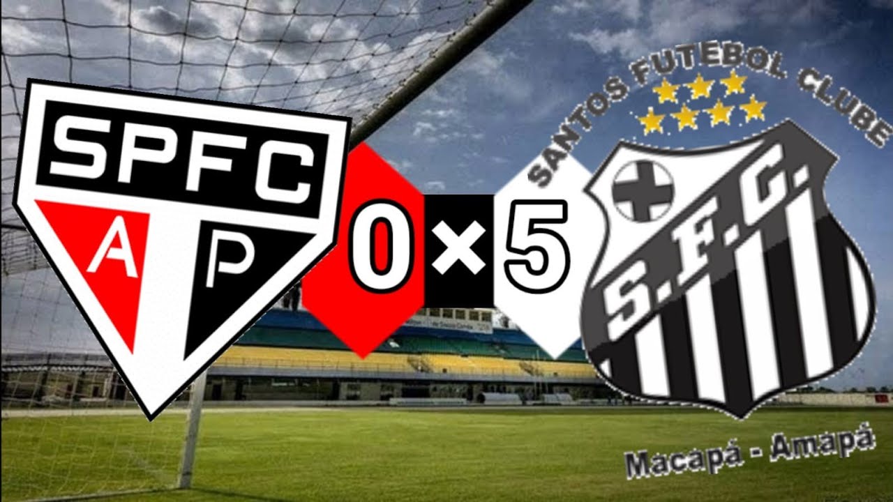 São Paulo AP 0X5 Santos AP - Campeonato Amapaense 2023 | 4° Rodada ...