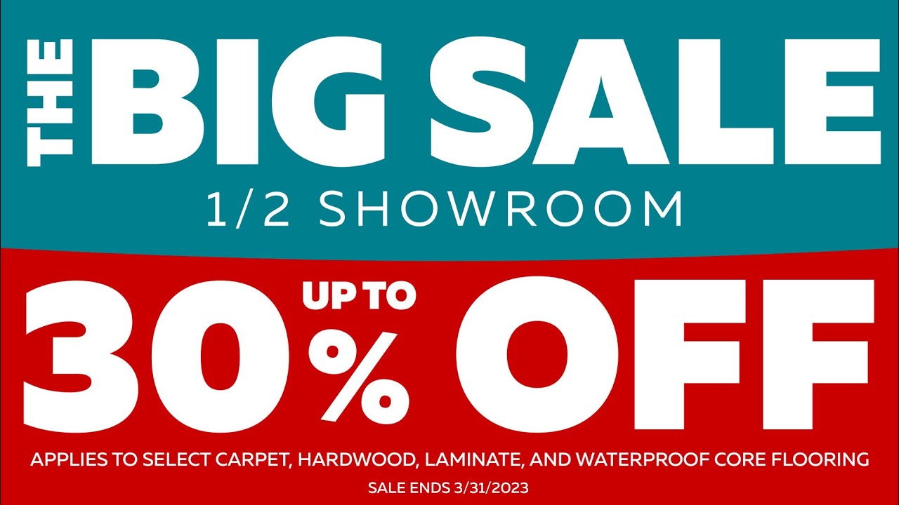 The Big Sale - Over 1/2 The Store On Sale! - YouTube