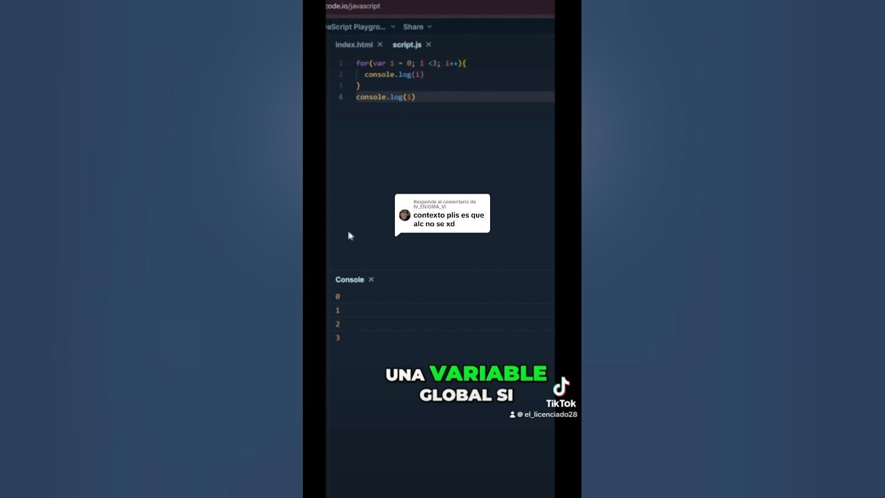 Por Qué No Se Usa Var 👀 Programador Programmer Javascript Parati Coder Shorts Short Youtube