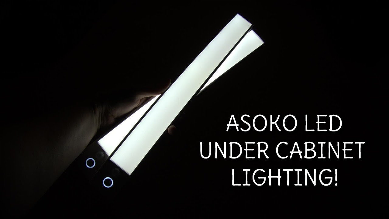 ASOKO LED Lights! Under Cabinet Lighting +ASOKO! - YouTube