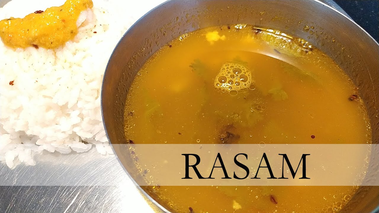 RASAM I TRADITIONAL STYLE WITH TRADITIONAL VESSEL I SOUTH INDIAN SIMPLE ...