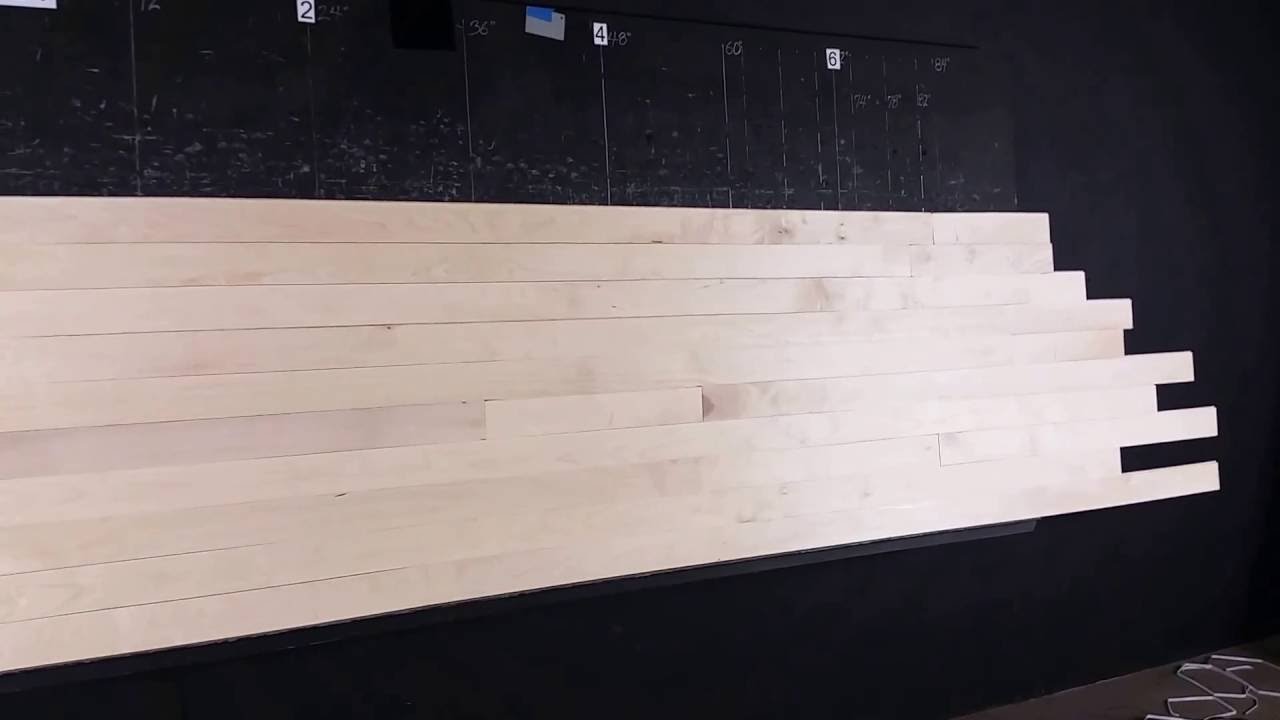 3 x 3/4 Hard Maple Unfinished Select & Better - YouTube