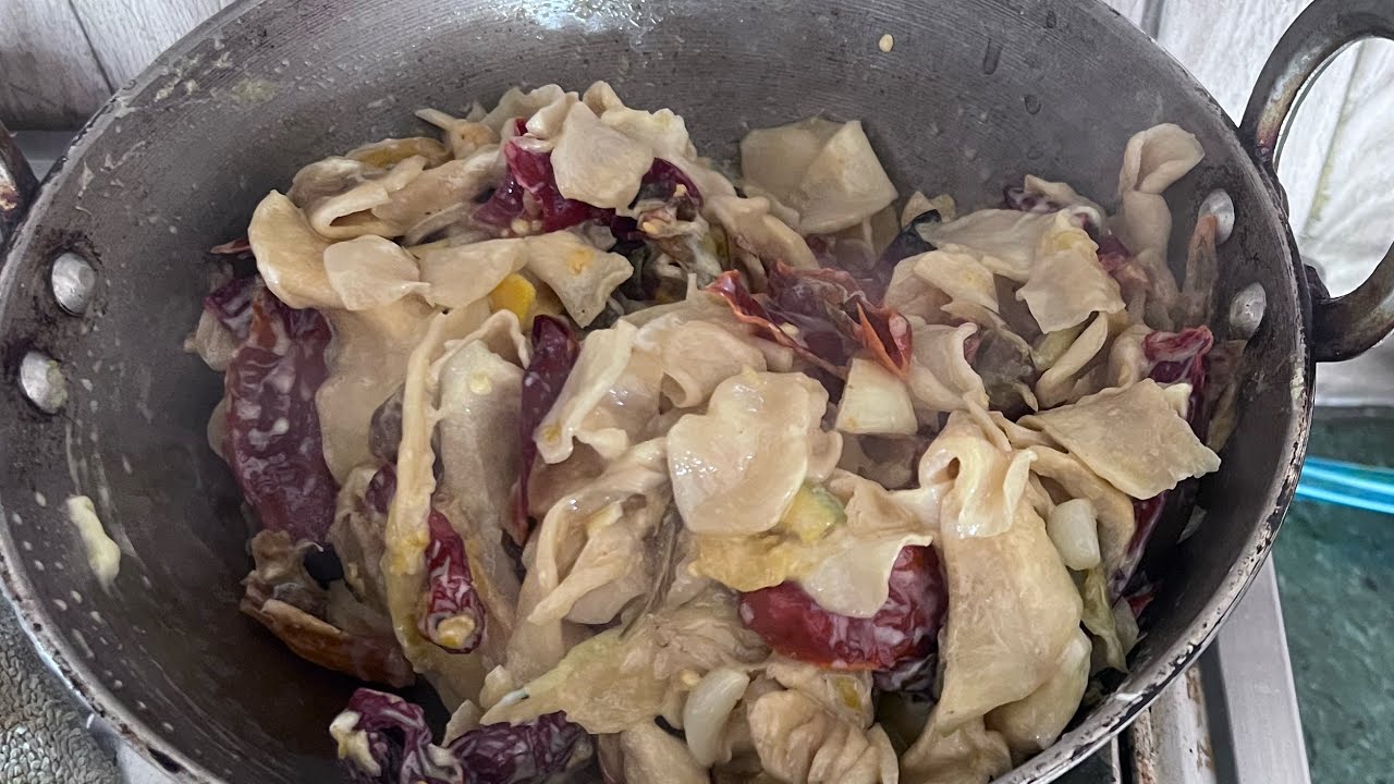 Bhutanese Dried pumpkin recipe(cooking in Nepal) - YouTube
