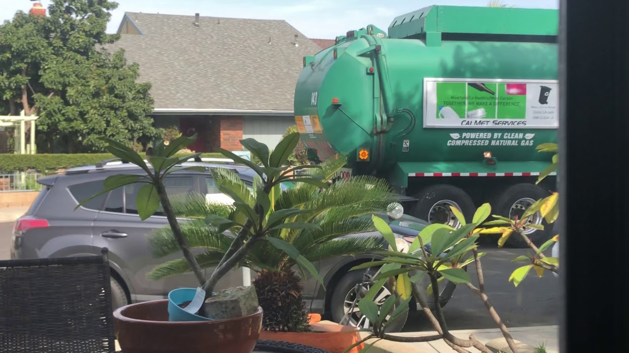 Calmet Services Trash Pick Up - YouTube