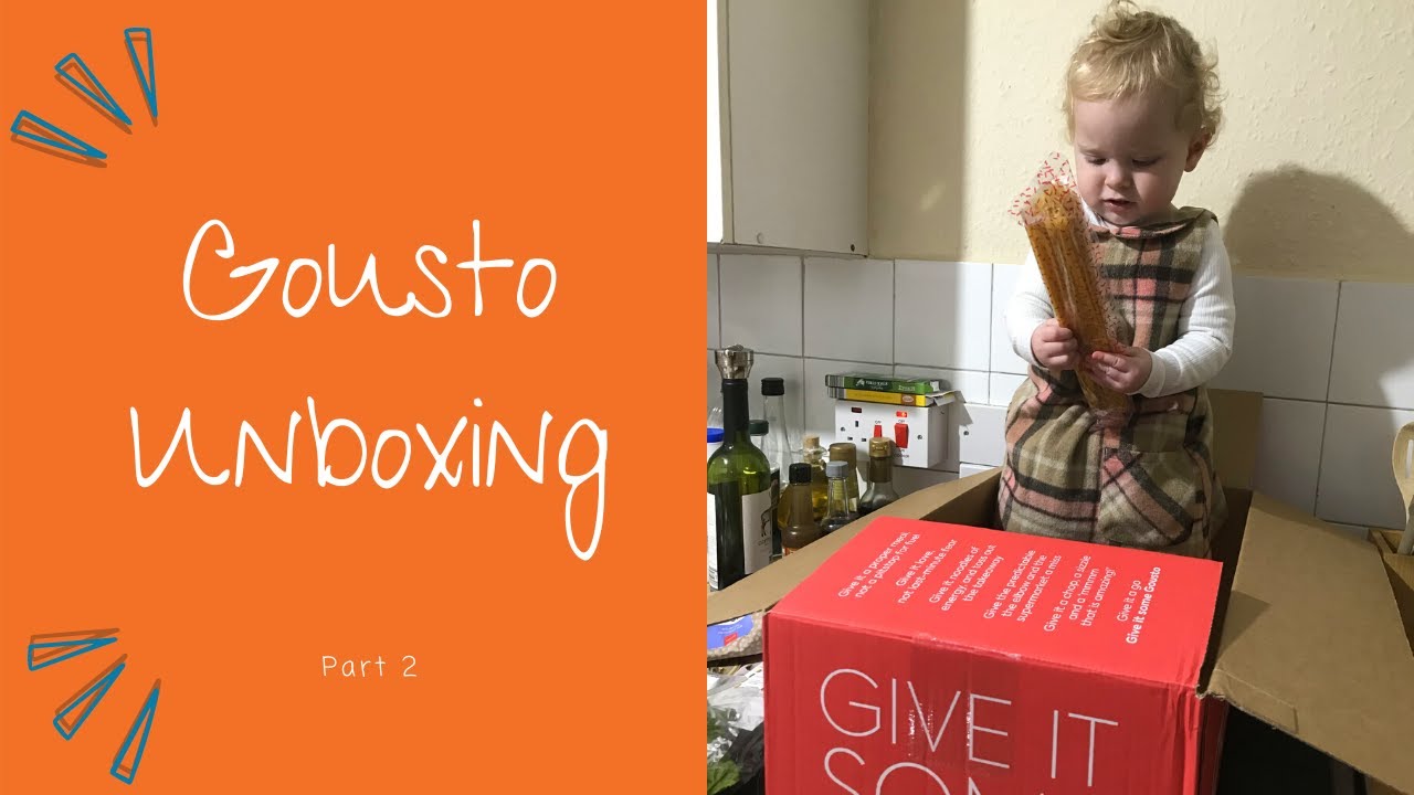 Unboxing Gousto Meal Kit Delivery (Part 2) | Whats in the box? | Feat ...