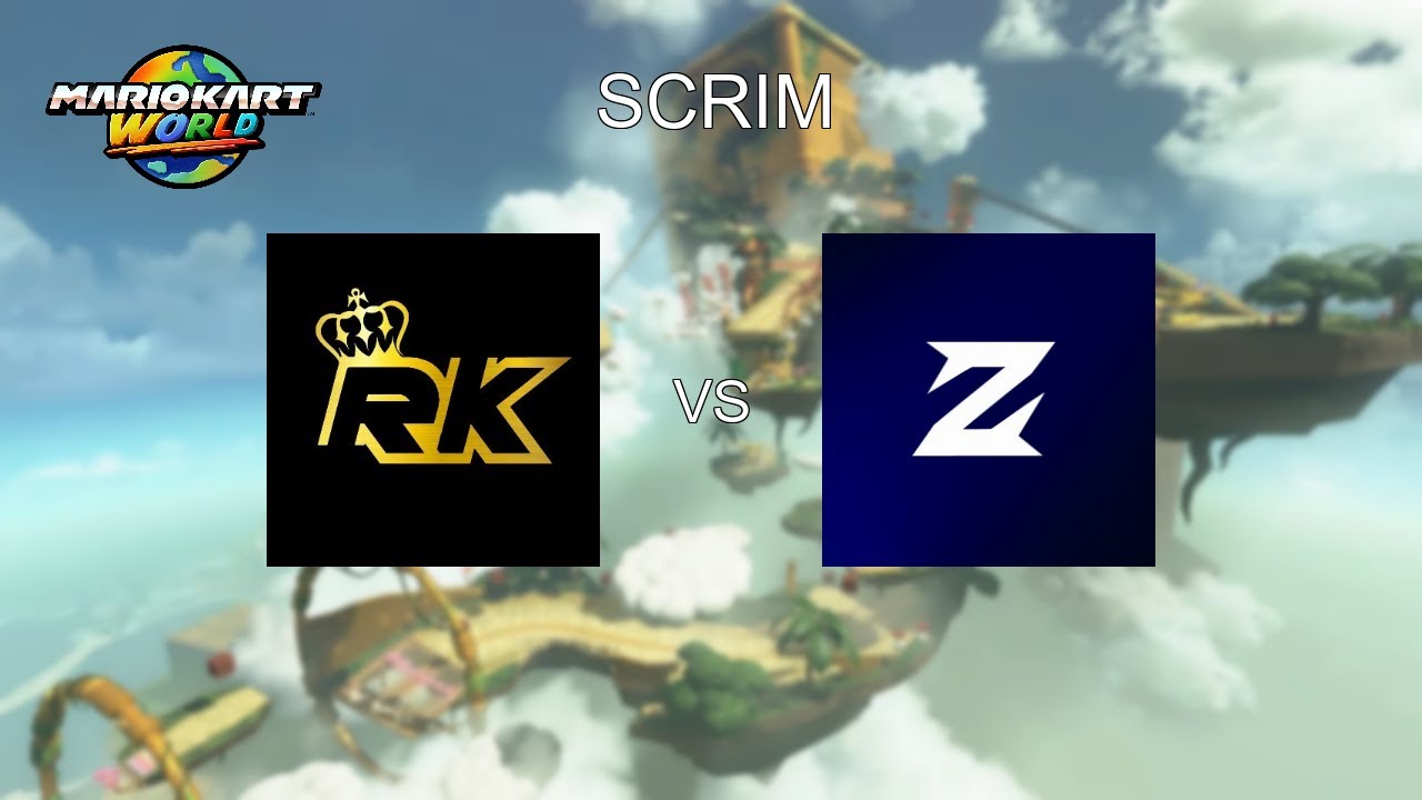 SCRIM ~ RK vs Z - Mario Kart World Competitivo - YouTube