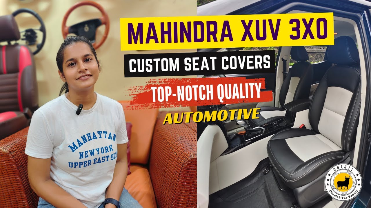 Mahindra XUV 3XO Customized Interior XUV 3XO Full Bucket Seat Covers ...