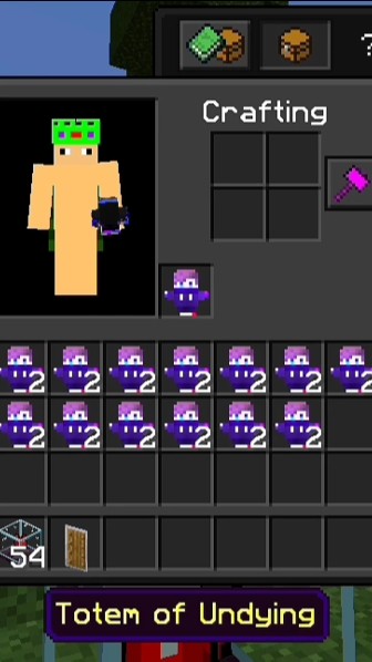 Auto Totem Mod in Minecraft PE 1.21 – Save Yourself Automatically! # ...