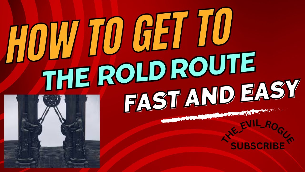HOW TO GET TO THE ROLD ROUTE FAST AND EASY-ELDEN RING - YouTube