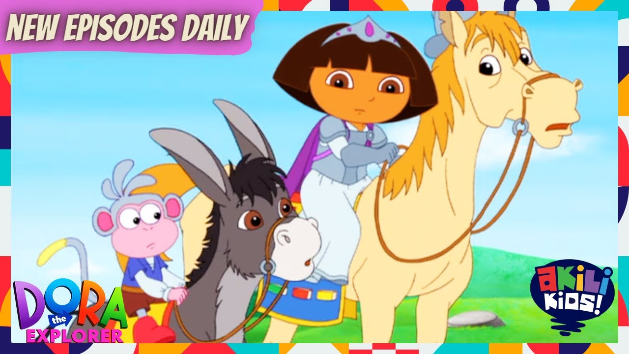 Dora The Explorer | Dora's Royal Rescue Part 2 | Akili Kids! - YouTube