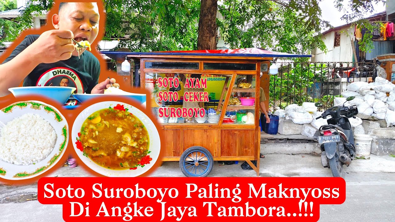 Soto Ayam Suroboyo Rusun Angke Tambora Jakbar:Joss Gandos Rasanya‼️ ...