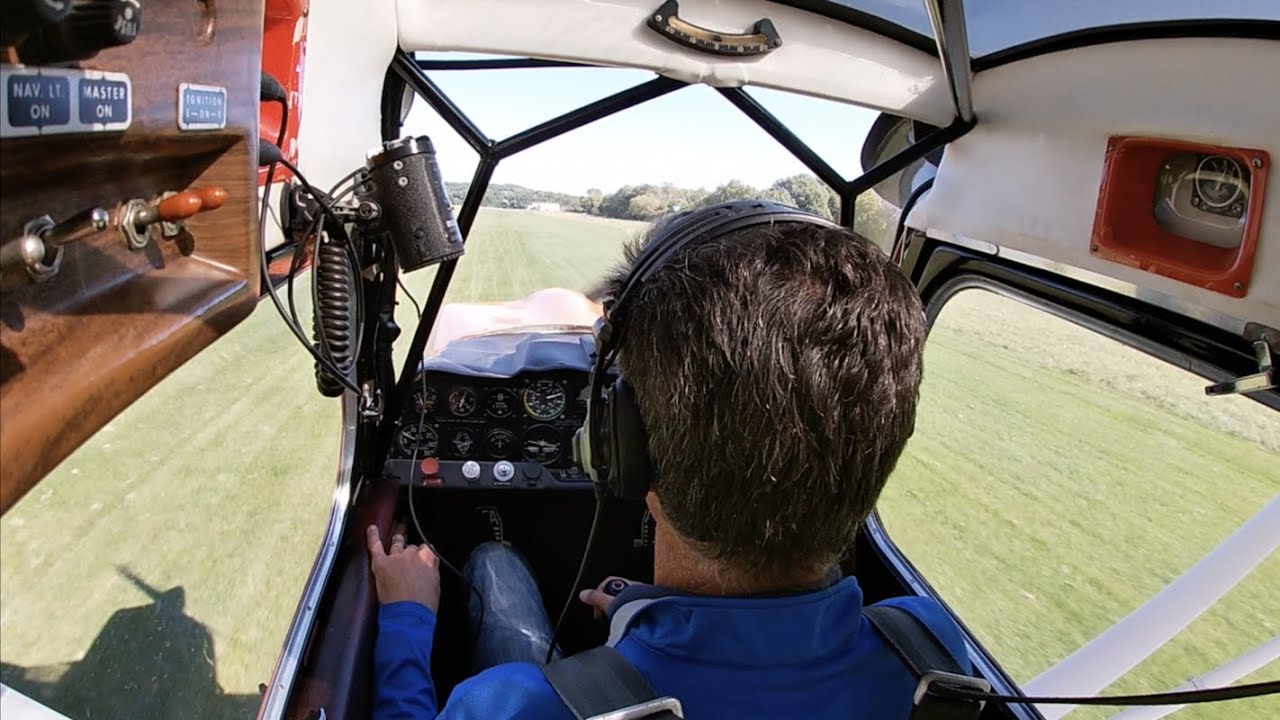 How to Wheel Land a Citabria - YouTube