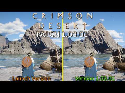 Crimson Desert Patch 1.03.01 | New Settings, XeSS Added & RR Preset Updated | Any Improvements ?