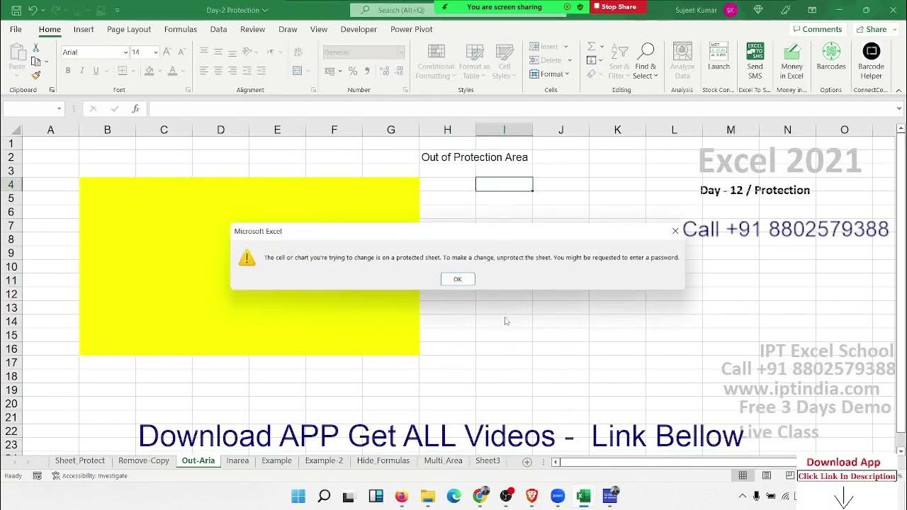 Excel Classes in Hindi # Sujeet Sir Excel Classes #IPTINDIA #Excelcourse - YouTube