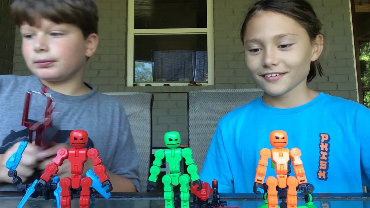 Klickbot Toy Review Slink Special Guest Ethan - YouTube