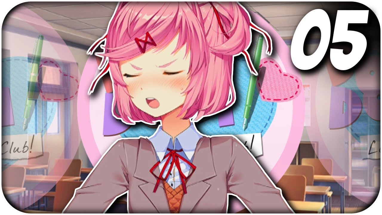 Let's Play Doki Doki Literature Club! - PC Gameplay Part 5 - "Too Edgy ...
