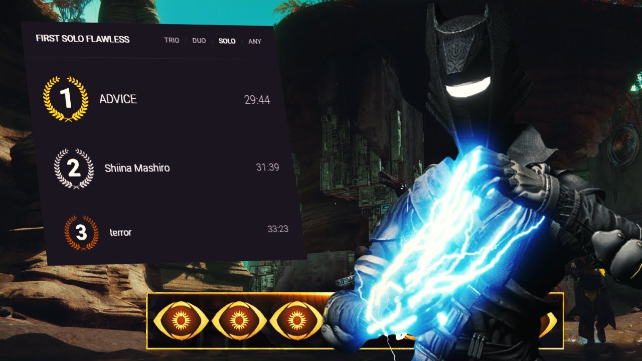 My First Time Getting A Top 3 Flawless Card In The Trials Of Osiris ...