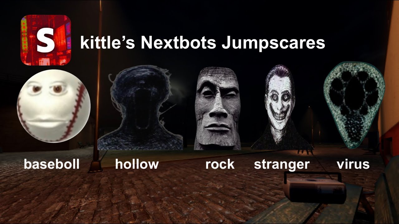 skittle’s nextbots jumpscares - 29th february update - YouTube