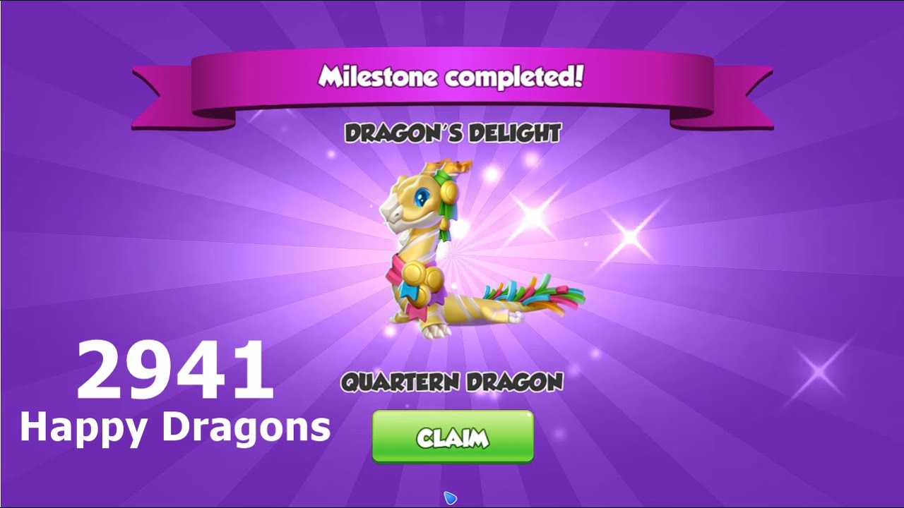 Finished Ore Vein and Quartern Dragon Delight Event-Dragon Mania ...