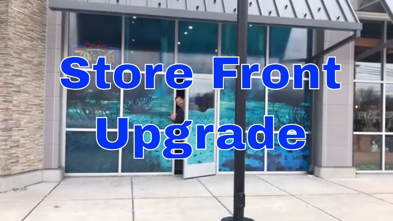 Store Window Display with EDGE Signs and Graphics, LLC - YouTube