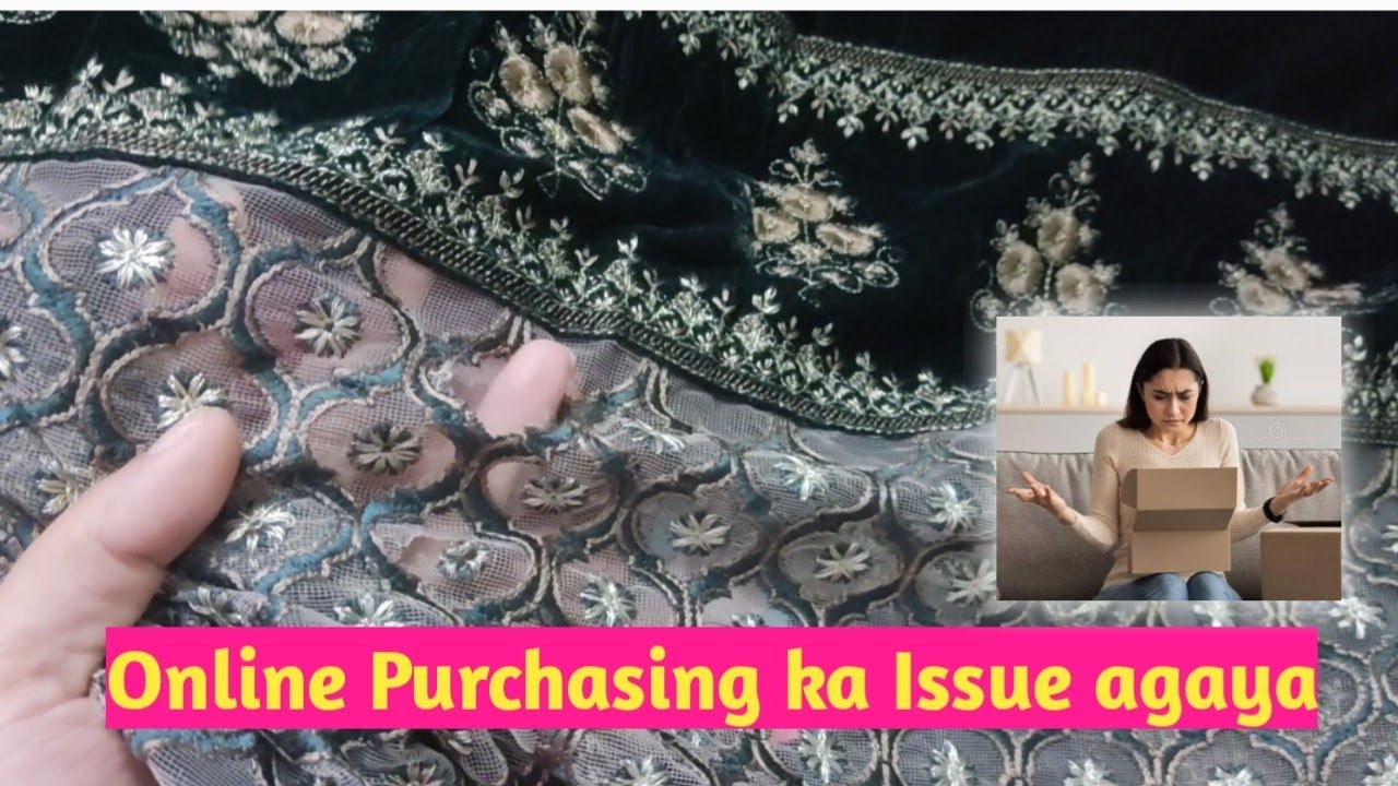 Online Purchasing ka Issue Agaya || Vlog || Saima Rahim || Designer Techniques - YouTube