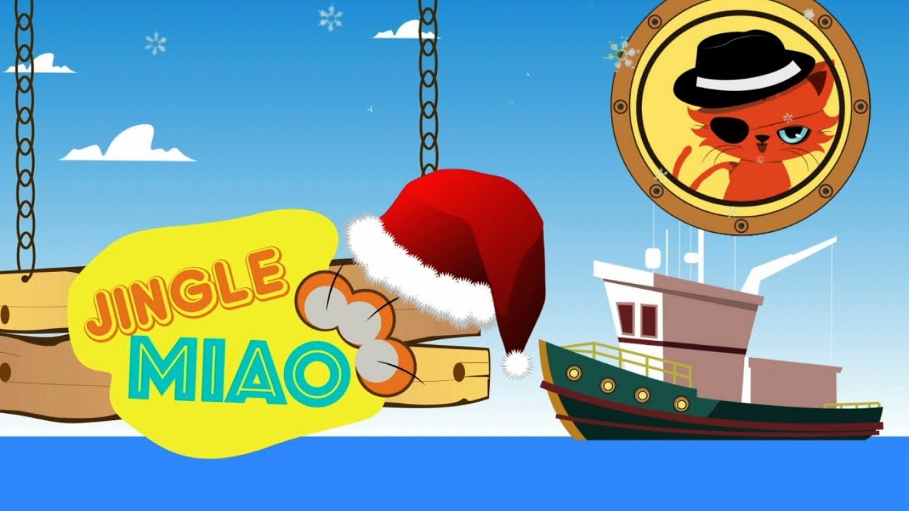 JINGLE BELLS CAT - Jingle Miao - Annoying, crazy, cute cat sings JINGLE ...