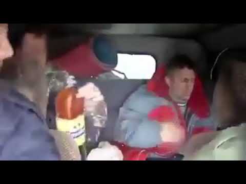 Ak parti seçim müziği dinlerken kaza yapan ruslar😂