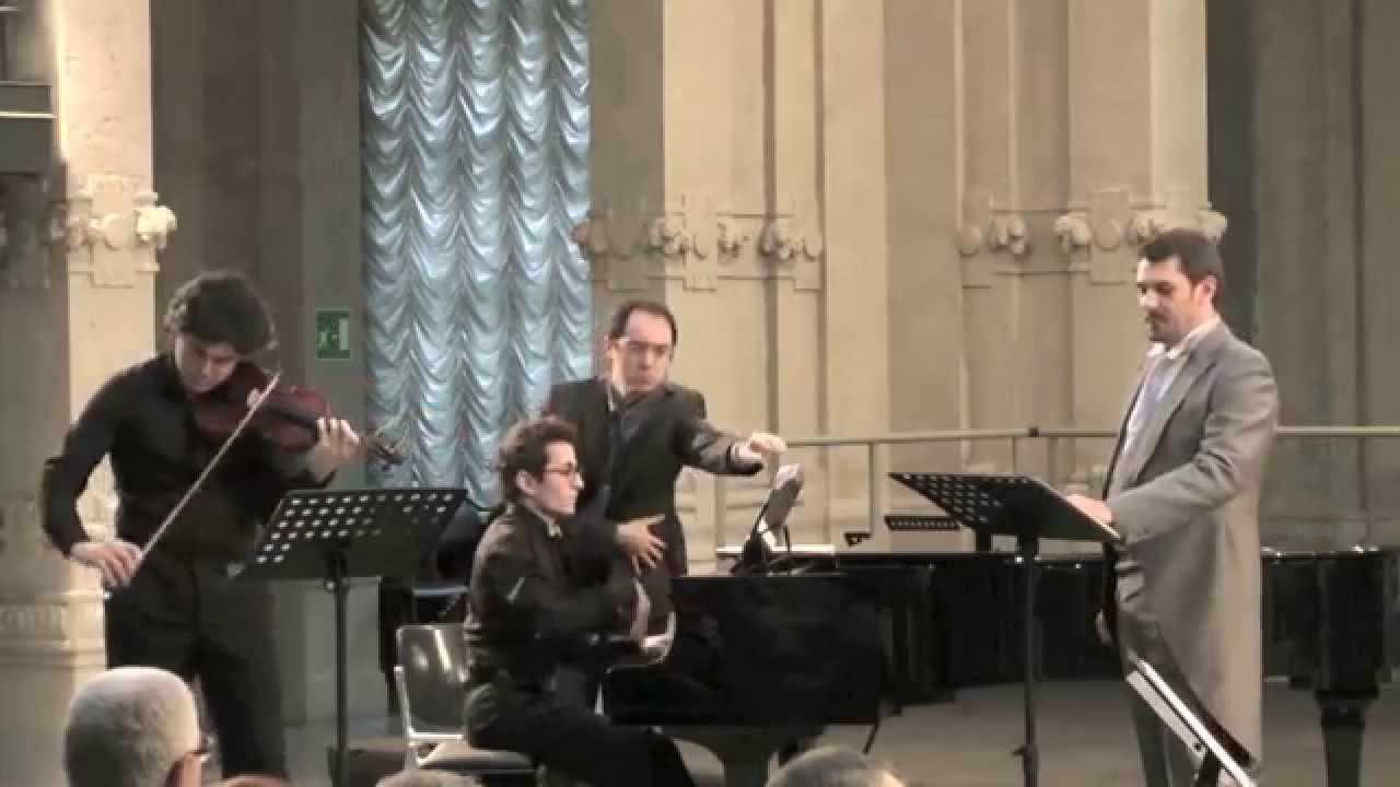 MAURICE EMMANUEL - Trois odelettes anacréontiques - YouTube