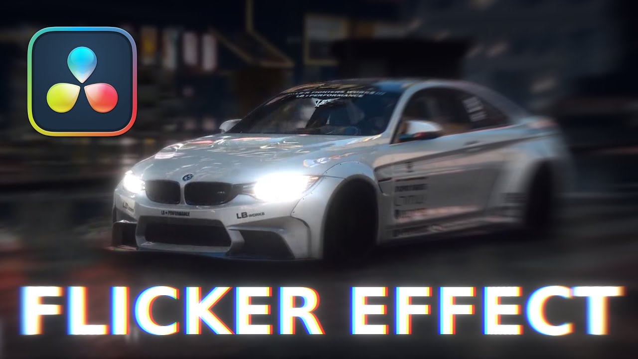 HOW TO MAKE EASY FLICKER EFFECT | DAVINCI RESOLVE | 4K - YouTube
