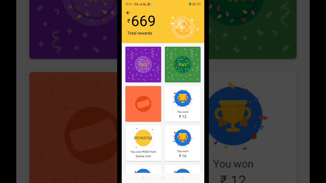 Google 2020 scratch card wining - YouTube