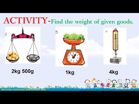 Grade 5 Mathematics Weight - YouTube