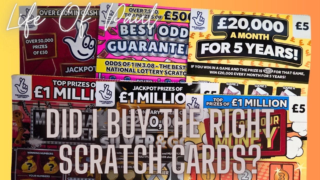 £30 mix of lotto scratch cards. How many of these scratch tickets will ...