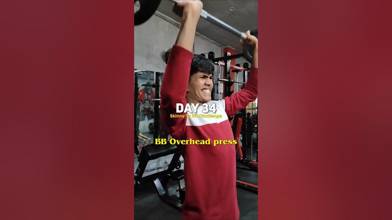 Day 34 - Skinny To Fit Challenge | 48Kg To 60Kg #shorts #ashortaday - YouTube