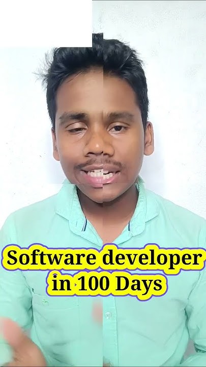 How To Become A Software Developer In 100 Days Shorts Short Devloper Youtube