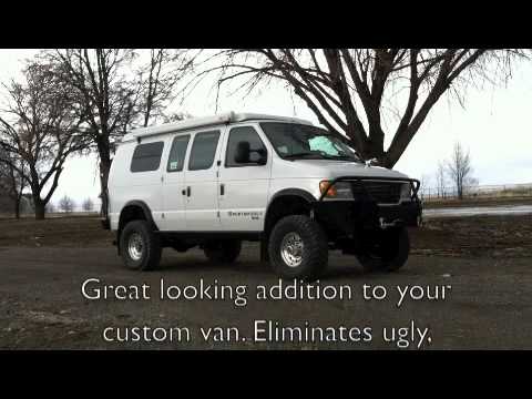 Retractable Step/Sliders for full Sized Ford Vans - YouTube