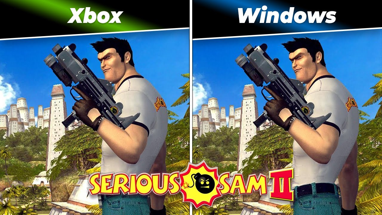Serious Sam 2 (2005) Xbox vs Windows [Graphics Comparison] - YouTube