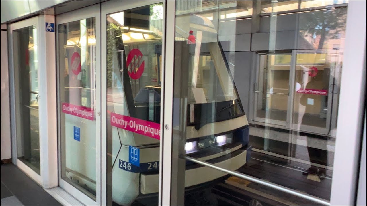 Switzerland, Lausanne Metro Train Build By Alstom in 2006 and this ...