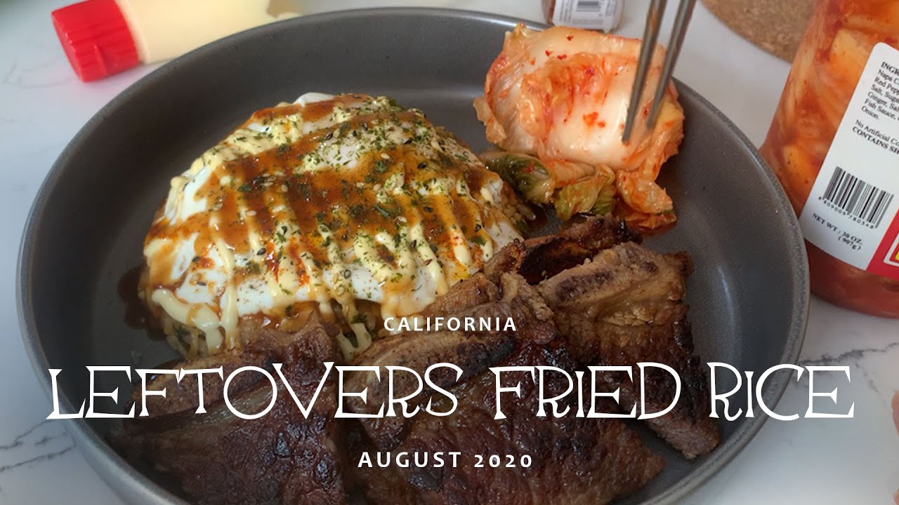 Kbbq Side Dish Leftover Fried Rice - 2020 - YouTube