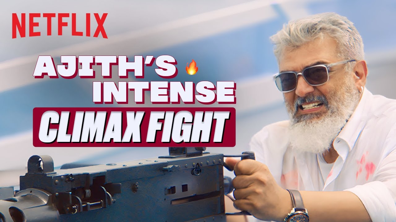 Ajith Kumar EPIC Climax Fight On A Boat 👀🔥Ft. Manju Warrier | Thunivu ...